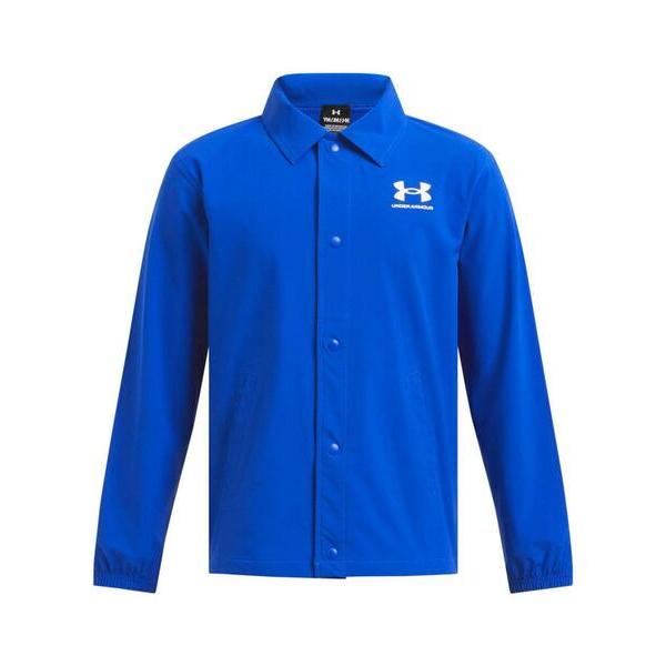 『セール実施中』ZOZO問い合わせ番号:86802499ショップ:UNDER ARMOUR，アンダーアーマーブランド:UNDER ARMOUR，アンダーアーマー商品名:UAアイコン ウーブン コーチ ジャケット（ライフスタイル/キッズ）カテ...
