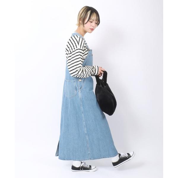 『タイムセール実施中』ZOZO問い合わせ番号:86834349ショップ:Salong hameu，サロン ハミューブランド:Lee，リー，Salong hameu，サロン ハミュー商品名:Lee（リー）OVERALL SKIRT/オーバーオ...
