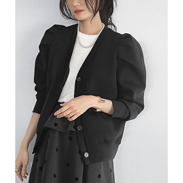 『タイムセール実施中』ZOZO問い合わせ番号:86864988ショップ:RIVER FIELD &amp; Co.，リバーフィールド　アンド　コーブランド:ELFRANK，エルフランク商品名:《新色追加》ショルダーギャザーVネックカーディガ...