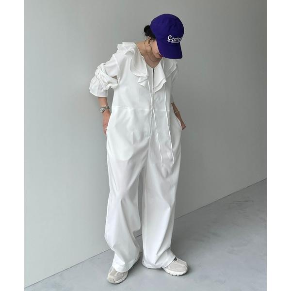 『タイムセール実施中』ZOZO問い合わせ番号:86866234ショップ:properson，プロパーソンブランド:wee9s，ウィークス商品名:frill all in one / マルチウェイフリルオールインワンカテゴリ:オールインワン・...