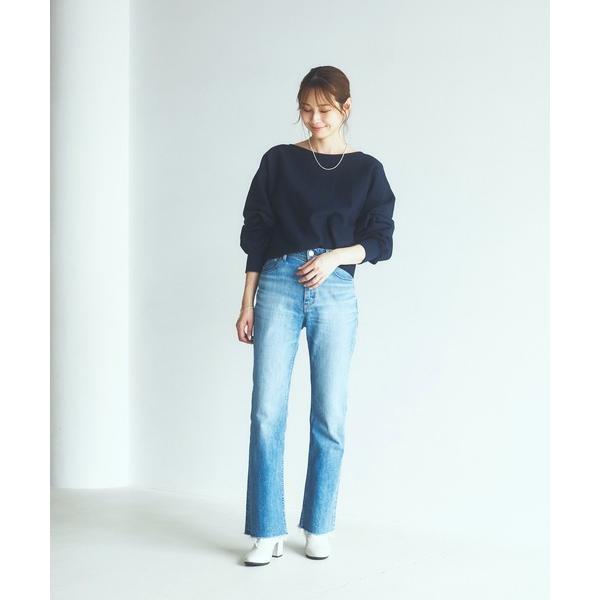 『セール実施中』ZOZO問い合わせ番号:86867178ショップ:Divinique，ディヴィニークブランド:YANUK，ヤヌーク商品名:セミフレアカテゴリ:パンツ>デニムパンツブランド品番:57141301素材:綿98%，ポリウレタ...