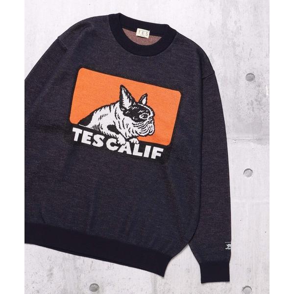 ZOZO問い合わせ番号:86867252ショップ:NAVAL，ナバルブランド:The Endless Summer，エンドレスサマー商品名:TES BOX LOGO JQ CREWNECK KNIT / クルーネックニットカテゴリ:トップス...