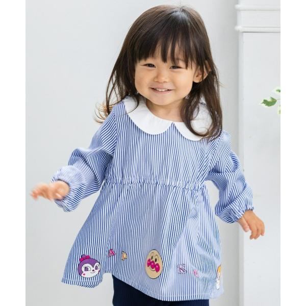 『セール実施中』ZOZO問い合わせ番号:86870039ショップ:BANDAI APPAREL SHOP，バンダイアパレルショップブランド:ANPANMAN KIDS COLLECTION，アンパンマンキッズコレクション商品名:ストライプ襟...
