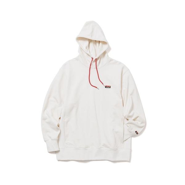 ZOZO問い合わせ番号:86889108ショップ:NANGA，ナンガブランド:NANGA，ナンガ商品名:ECO HYBRID MINI BOX LOGO EMBROIDERY SWEAT HOODIE/エコハイブリッド ミニボックスロゴ エ...