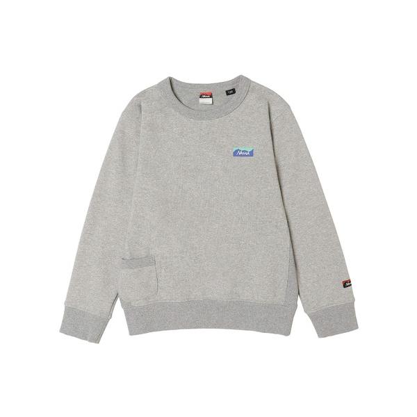 ZOZO問い合わせ番号:86902134ショップ:NANGA，ナンガブランド:NANGA，ナンガ商品名:ECO HYBRID MINI BOX LOGO KIDS SWEATSHIRTカテゴリ:トップス>スウェットブランド品番:NW2...