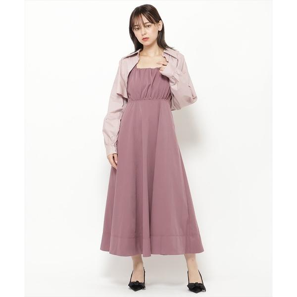 『タイムセール実施中』ZOZO問い合わせ番号:86902391ショップ:REDYAZEL，レディアゼルブランド:REDYAZEL，レディアゼル商品名:バックリボンシャツ＆キャミワンピセットカテゴリ:ワンピース/ドレス>ワンピースブラン...