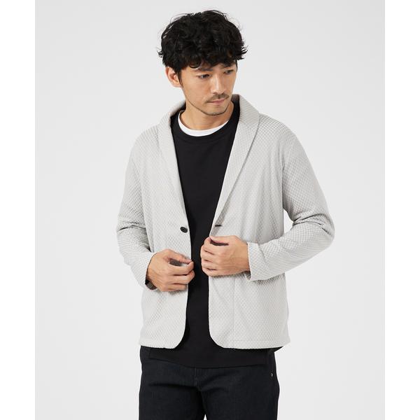 『セール実施中』ZOZO問い合わせ番号:86902592ショップ:ABAHOUSE，アバハウスブランド:ABAHOUSE GRAY，アバハウスグレイ商品名:【MASCHILE】チェック リンクス ニット ショールジャケットカテゴリ:ジャケッ...