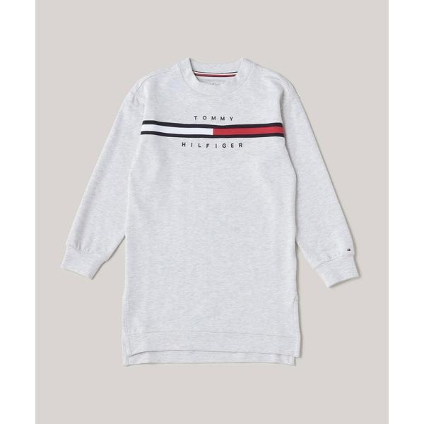 ZOZO問い合わせ番号:86904401ショップ:TOMMY HILFIGER，トミー ヒルフィガーブランド:TOMMY HILFIGER，トミーヒルフィガー商品名:GIRLS リブインサートクルーネックワンピースカテゴリ:ワンピース/ドレ...