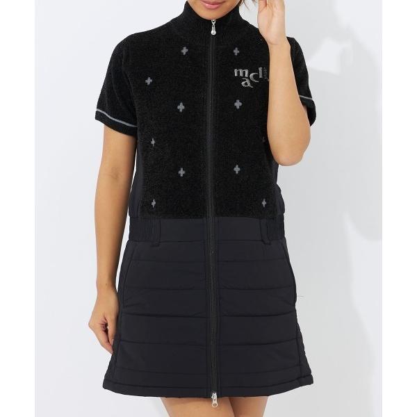 『タイムセール実施中』ZOZO問い合わせ番号:86937461ショップ:OCEAN GOLF，オーシャンゴルフブランド:marie claire，マリ・クレール商品名:【marie claire/マリ.クレール】レディースニット×中綿ワンピ...