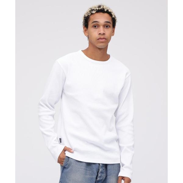 ZOZO問い合わせ番号:86937598ショップ:AVIREX，アヴィレックスブランド:AVIREX，アヴィレックス商品名:《DAILY/デイリー》MINI WAFFLE CREW-NECK L/S T-SHIRT/ ミニワッフル クルーネ...