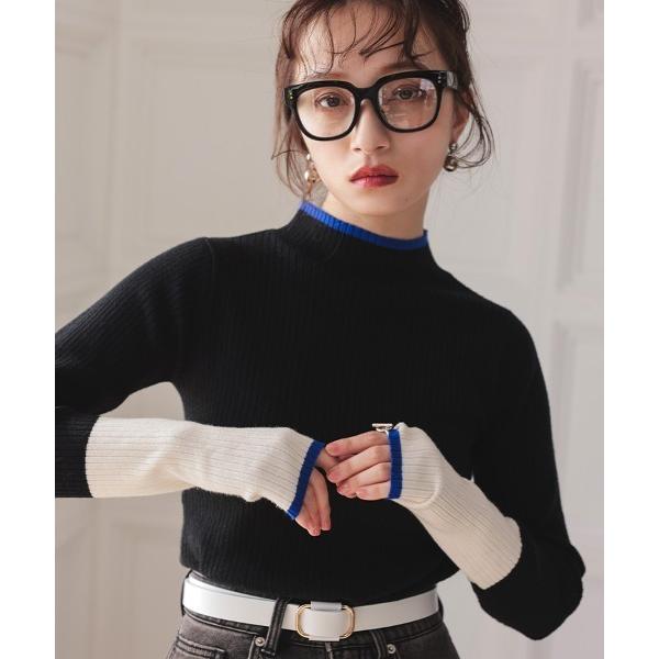 『タイムセール実施中』ZOZO問い合わせ番号:86937770ショップ:DONOBAN，ドノバンブランド:pufe，ピュフェ，DONOBAN，ドノバン商品名:【pufe】もちもちバイカラーリブニットカテゴリ:トップス>その他トップスブ...