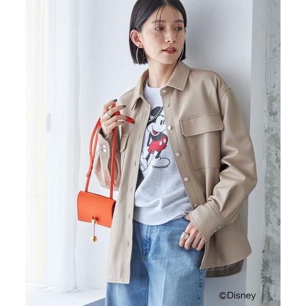 『セール実施中』ZOZO問い合わせ番号:86938987ショップ:SHIPS for women，シップス フォー ウィメンブランド:SHIPS，シップス商品名:シープ レザー シャツ ジャケットカテゴリ:トップス>シャツ/ブラウスブ...