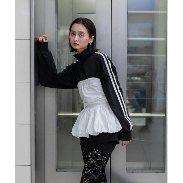 『タイムセール実施中』ZOZO問い合わせ番号:86943336ショップ:improves，インプローブスブランド:ad thie，アドティエ商品名:オーバーサイズ トラックジャケットカテゴリ:トップス>ジャージブランド品番:14407...