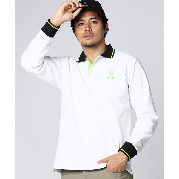 『セール実施中』ZOZO問い合わせ番号:86947057ショップ:Psycho Bunny，サイコバニーブランド:Psycho Bunny，サイコバニー商品名:[GOLF]ハウンドトゥース 長袖ポロシャツカテゴリ:トップス>ポロシャツ...