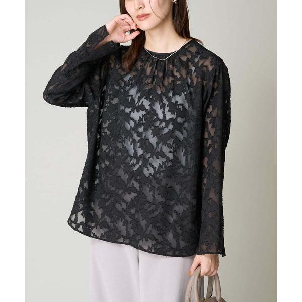 『タイムセール実施中』ZOZO問い合わせ番号:86977908ショップ:a.v.v，アー・ヴェ・ヴェブランド:a.v.v，アーヴェヴェ商品名:カットジャガードシアーブラウスカテゴリ:トップス>シャツ/ブラウスブランド品番:K2BIV-...