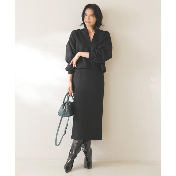 ZOZO問い合わせ番号:86978742ショップ:UNFILO，アンフィーロブランド:UNFILO，アンフィーロ商品名:【野呂佳代さん着用/新色追加】BEAUTY FORM JERSEY Iラインスカートカテゴリ:スカート>スカートブ...