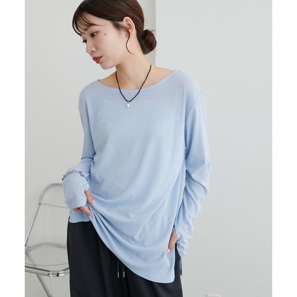 ZOZO問い合わせ番号:86979143ショップ:DISCOAT，ディスコートブランド:DISCOAT，ディスコート商品名:シアープルオーバー　《WEB限定カラーあり》カテゴリ:トップス>Tシャツ/カットソーブランド品番:DCZ10A...
