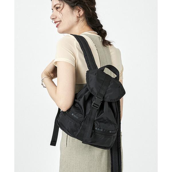 ZOZO問い合わせ番号:87009656ショップ:LeSportsac，レスポートサックブランド:LeSportsac，レスポートサック商品名:SMALL VOYAGER リサイクルドブラックJPカテゴリ:バッグ>バックパック/リュッ...