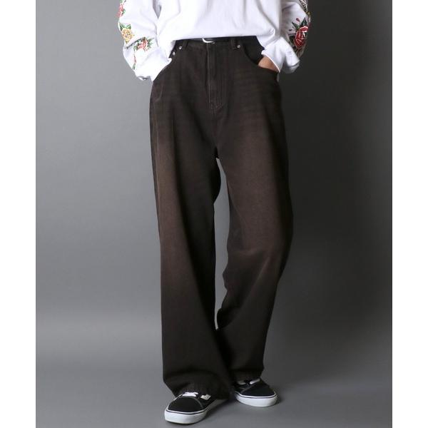 『タイムセール実施中』ZOZO問い合わせ番号:87010255ショップ:SITRY，シトリーブランド:SITRY，シトリー商品名:Overdye Baggy Denim Pants/オーバーダイ ヴィンテージライク バギーデニムパンツ ワイ...