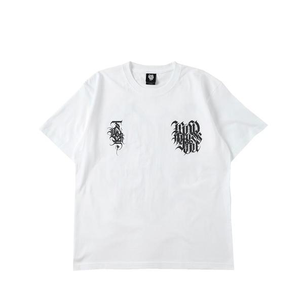 ZOZO問い合わせ番号:87041036ショップ:MFC STORE，エムエフシーストアーブランド:GOD BLESS YOU，ゴッドブレスユー商品名:CHAM x GOD BLESS YOU LOGO S/S TEEカテゴリ:トップス&g...