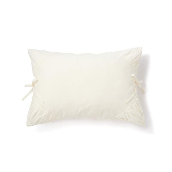 ZOZO問い合わせ番号:87043023ショップ:Francfranc，フランフランブランド:Francfranc，フランフラン商品名:ギャザーリボン まくらカバー 700×500 アイボリーカテゴリ:インテリア>寝具ブランド品番:1...