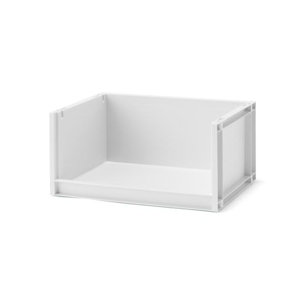 ZOZO問い合わせ番号:87109501ショップ:無印良品，ムジルシリョウヒンブランド:無印良品，ムジルシリョウヒン商品名:再生ポリプロピレン入り　収納ラック　中　ホワイトグレー　約幅３７×奥行２６×高さ１７．５ｃｍカテゴリ:インテリア&g...