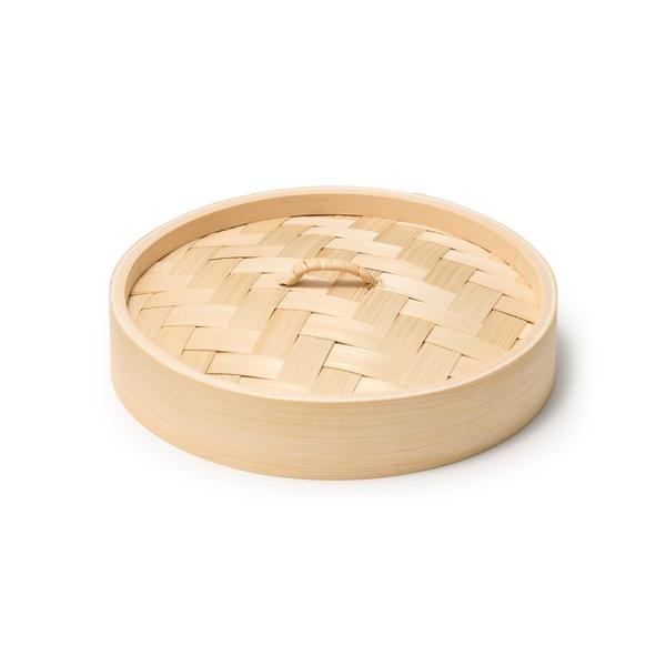 ZOZO問い合わせ番号:87109512ショップ:無印良品，ムジルシリョウヒンブランド:無印良品，ムジルシリョウヒン商品名:竹材　蒸篭（せいろ）／蓋　小　約直径１８×高さ３．５ｃｍカテゴリ:食器/キッチン>鍋/フライパンブランド品番:...