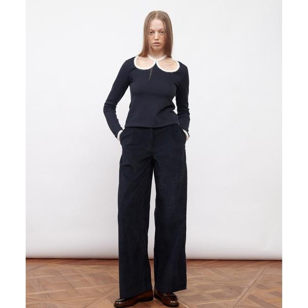 『タイムセール実施中』ZOZO問い合わせ番号:87109773ショップ:ROOP TOKYO，ループトーキョーブランド:Kijun，キジュン，ROOPTOKYO，ループトウキョウ商品名:Kijun/キジュン W-Neck Jersey To...