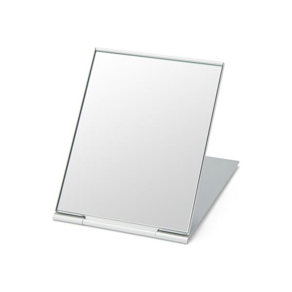 ※このアイテムは返品・交換対象外商品です。ZOZO問い合わせ番号:87109852ショップ:無印良品，ムジルシリョウヒンブランド:無印良品，ムジルシリョウヒン商品名:アルミ折りたたみミラー　Ｌ　Ｌ／１６４×１２６×５．３ｍｍカテゴリ:ビュー...