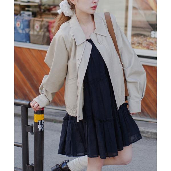 『セール実施中』ZOZO問い合わせ番号:87110933ショップ:Kastane，カスタネブランド:Kastane，カスタネ商品名:【2サイズ展開】フェイクレザーショートブルゾンカテゴリ:ジャケット/アウター>ブルゾンブランド品番:K...