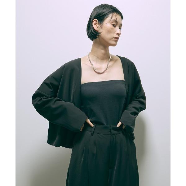 『タイムセール実施中』ZOZO問い合わせ番号:87142702ショップ:Dorry Doll，ドリードールブランド:EN NEUME，エンノイム商品名:Dropped Shoulder Soft Jacket Set Upカテゴリ:ワンピー...