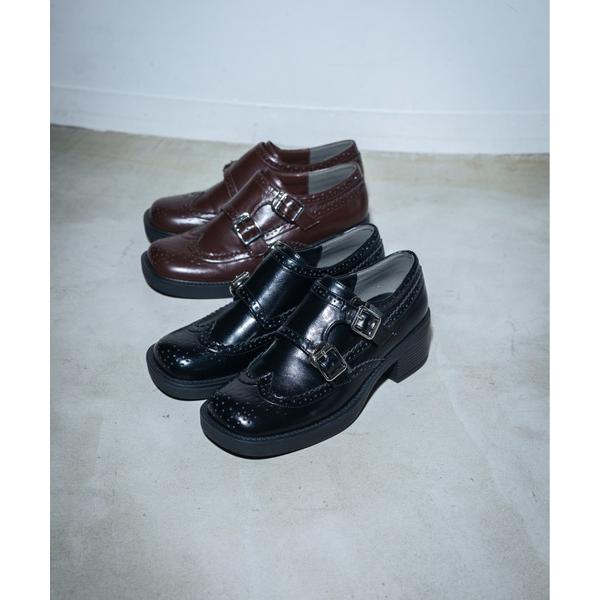 『セール実施中』ZOZO問い合わせ番号:87148349ショップ:EVOL，イーボルブランド:EVOL，イーボル商品名:【EVOL】ダブルモンクストラップシューズ IX5577カテゴリ:シューズ>ローファーブランド品番:IX5577素...