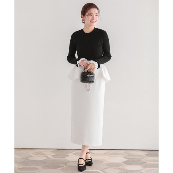 ZOZO問い合わせ番号:87148877ショップ:Fit more，フィットモアブランド:Fit more，フィットモア商品名:ペプラムジャガードドッキングスカートカテゴリ:スカート>スカートブランド品番:f5p3202-3167素材...