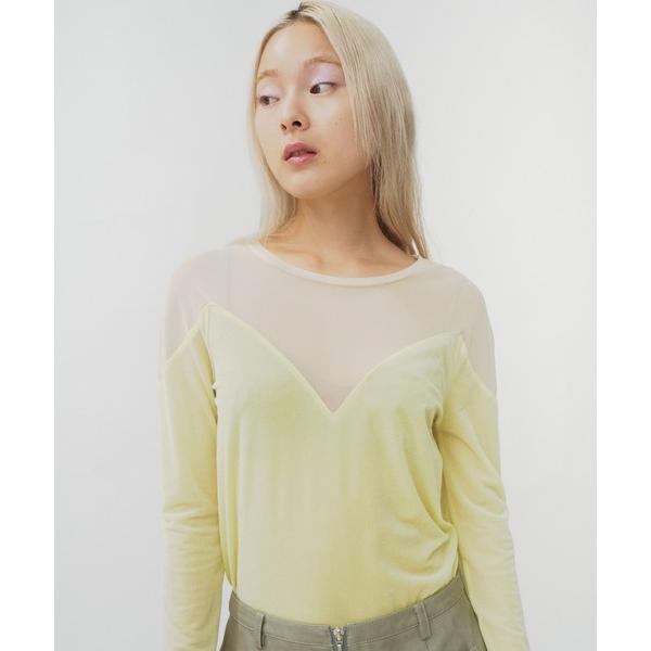 ZOZO問い合わせ番号:87149427ショップ:THINGS THAT MATTER，シングスザットマターブランド:THINGS THAT MATTER，シングス ザット マター商品名:DIFFERENT TULLE TOPS / ディフ...