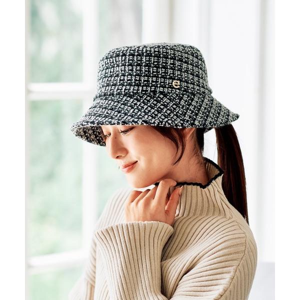 『セール実施中』ZOZO問い合わせ番号:87182189ショップ:MOONBAT，ムーンバットブランド:estaa，エスタ商品名:バケットハット ”ファンシーツイードカテゴリ:帽子>ハットブランド品番:31-230-80116-26素...