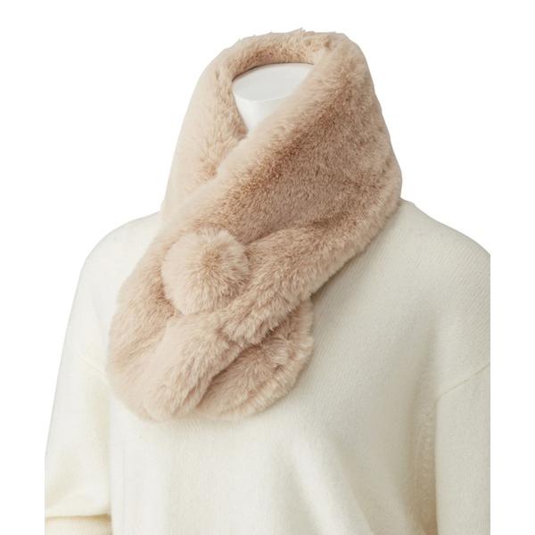 『セール実施中』ZOZO問い合わせ番号:87182214ショップ:MOONBAT，ムーンバットブランド:estaa，エスタ商品名:マフラー ふわもこフェイクファー ”うさしっぽカテゴリ:ファッション雑貨>マフラーブランド品番:31-2...