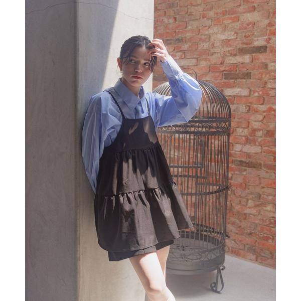 『セール実施中』ZOZO問い合わせ番号:87183276ショップ:GLOBAL WORK，グローバルワークブランド:GLOBAL WORK，グローバルワーク商品名:ティアードミニワンピース/AND YUA ANY/138900カテゴリ:ワン...