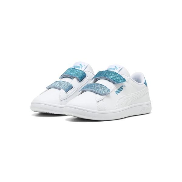 『セール実施中』ZOZO問い合わせ番号:87183530ショップ:ムラサキスポーツ，ムラサキスポーツブランド:PUMA，プーマ，ムラサキスポーツ，ムラサキスポーツ商品名:PUMA/プーマ キッズ スニーカー キラキラ ラメ ベルクロ スマッ...