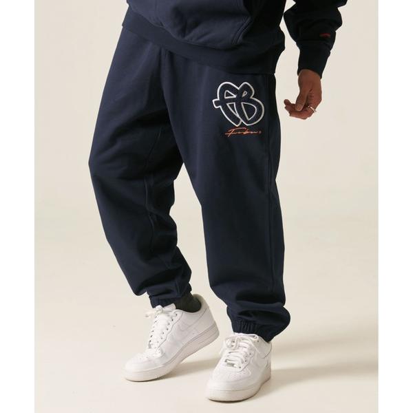 『タイムセール実施中』ZOZO問い合わせ番号:87183803ショップ:Karlas，カルラスブランド:FUBU， フブ商品名:FUBU フブ ブランド ロゴ 刺繍 ウエストゴム 紐付き ポケット付き アメカジ ルーズシルエット イージーパ...