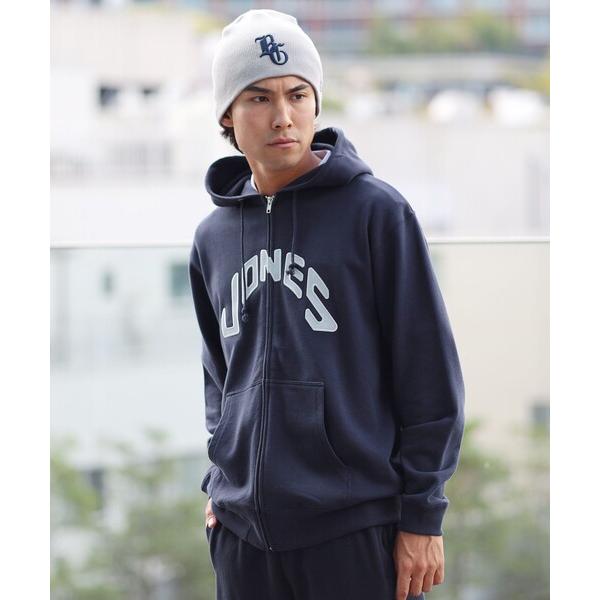 『セール実施中』ZOZO問い合わせ番号:87215627ショップ:BEAMS GOLF，ビームスゴルフブランド:JONES，ジョーンズ，BEAMS GOLF，ビームスゴルフ商品名:【別注】JONES / フロント刺繍 フルジップフーディーカ...
