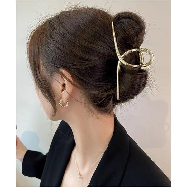 『セール実施中』ZOZO問い合わせ番号:87216865ショップ:Auntie Rosa，アンティローザブランド:E&amp;C closet…，イーアンドシークローゼット商品名:シンプルメタルバンスクリップ(13cm)カテゴリ:ヘアアクセ...