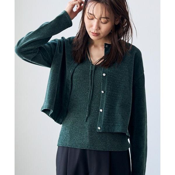 『タイムセール実施中』ZOZO問い合わせ番号:87220662ショップ:coen，コーエンブランド:RONEL，ロネル，coen，コーエン商品名:ベロアニットカーディガンカテゴリ:トップス>カーディガン/ボレロブランド品番:96376...