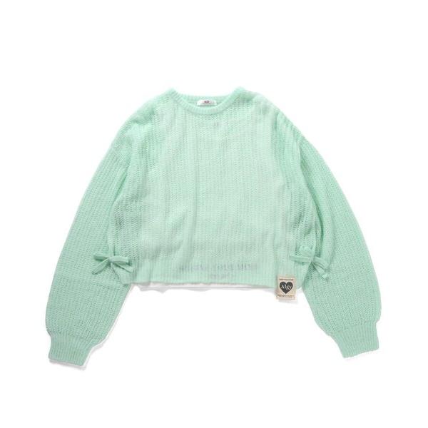 『セール実施中』ZOZO問い合わせ番号:87254416ショップ:F.O.Online Store，エフオーオンラインストアブランド:algy，アルジー商品名:ふんわり透かし編みニット＆インナーセットカテゴリ:トップス>ニット/セータ...