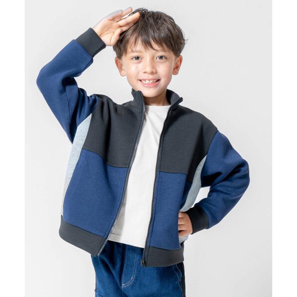 『タイムセール実施中』ZOZO問い合わせ番号:87255278ショップ:COMME CA ISM，コムサイズムブランド:COMME CA ISM，コムサイズム商品名:配色切り替えブルゾンカテゴリ:ジャケット/アウター>ブルゾンブランド...