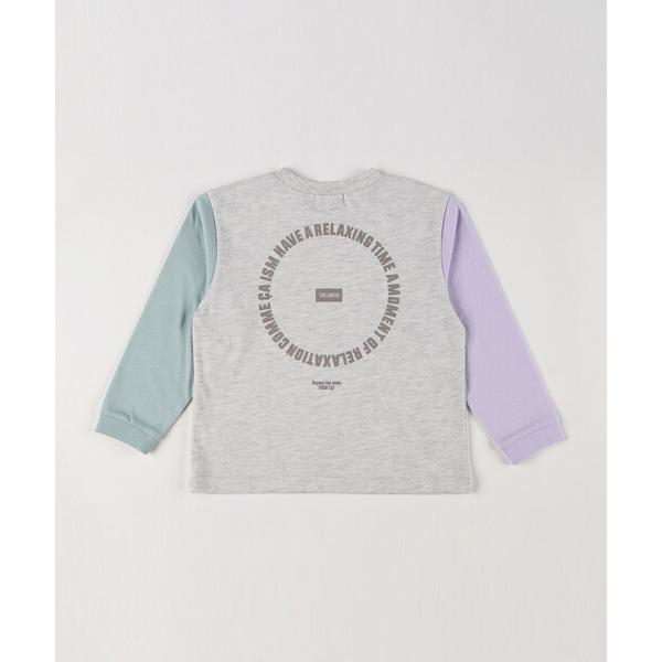 『タイムセール実施中』ZOZO問い合わせ番号:87255286ショップ:COMME CA ISM，コムサイズムブランド:COMME CA ISM，コムサイズム商品名:サークルプリント長袖Tシャツカテゴリ:トップス>Tシャツ/カットソー...