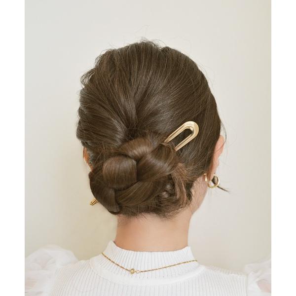 『タイムセール実施中』ZOZO問い合わせ番号:87287998ショップ:Histoire，イストワールブランド:styiro，スタイロ，histoire，イストワール商品名:U字メタルかんざしカテゴリ:ヘアアクセサリー>その他ヘアアク...