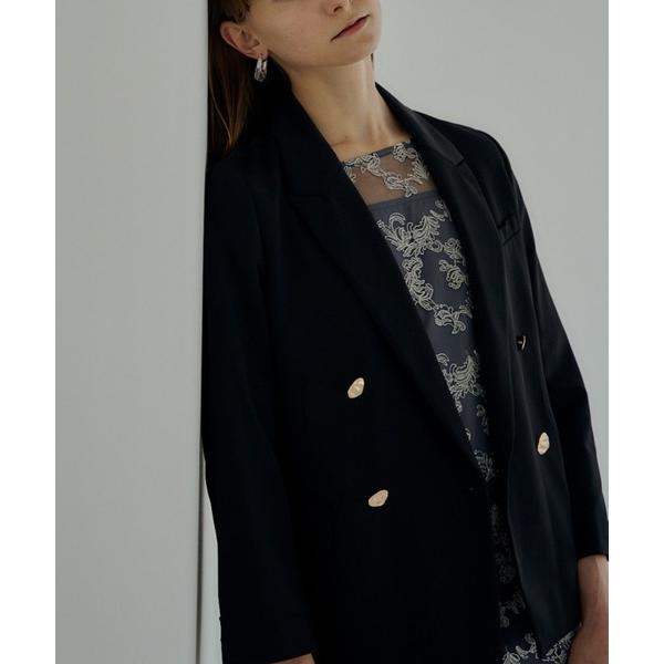 ZOZO問い合わせ番号:87288523ショップ:Dorry Doll，ドリードールブランド:LE'RURE，リルアー商品名:Double breasted button jacketカテゴリ:ジャケット/アウター>テーラードジャケッ...