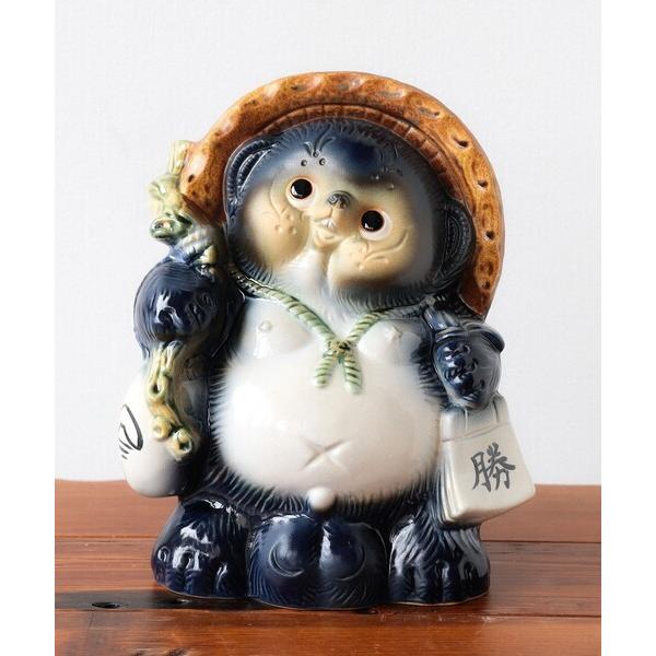 ZOZO問い合わせ番号:87320298ショップ:BEAMS MEN，ビームス メンブランド:BEAMS JAPAN，ビームス　ジャパン，BEAMS，ビームス商品名:【別注】信楽焼 たぬき 必勝 大カテゴリ:インテリア>インテリア雑貨...