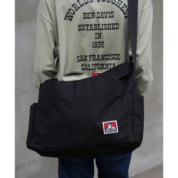 ZOZO問い合わせ番号:87321378ショップ:BENCH AT THE GREENE，ベンチアットザグリーンブランド:BEN DAVIS，ベンデイビス商品名:【BEN DAVIS】POCKET BIG SHOULDER BAGカテゴリ:...