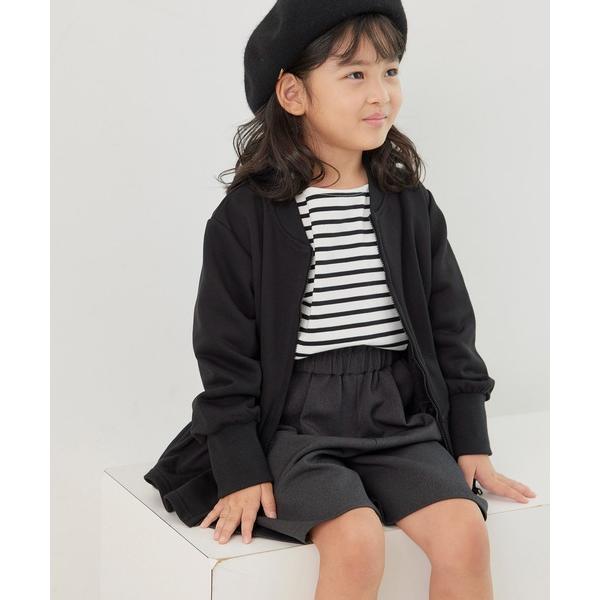 『タイムセール実施中』ZOZO問い合わせ番号:87322382ショップ:ROPE' PICNIC，ロぺピクニックブランド:ROPE' PICNIC，ロペピクニック商品名:【KIDS】フリルジップ裏毛カーディガンカテゴリ:トップス>カー...